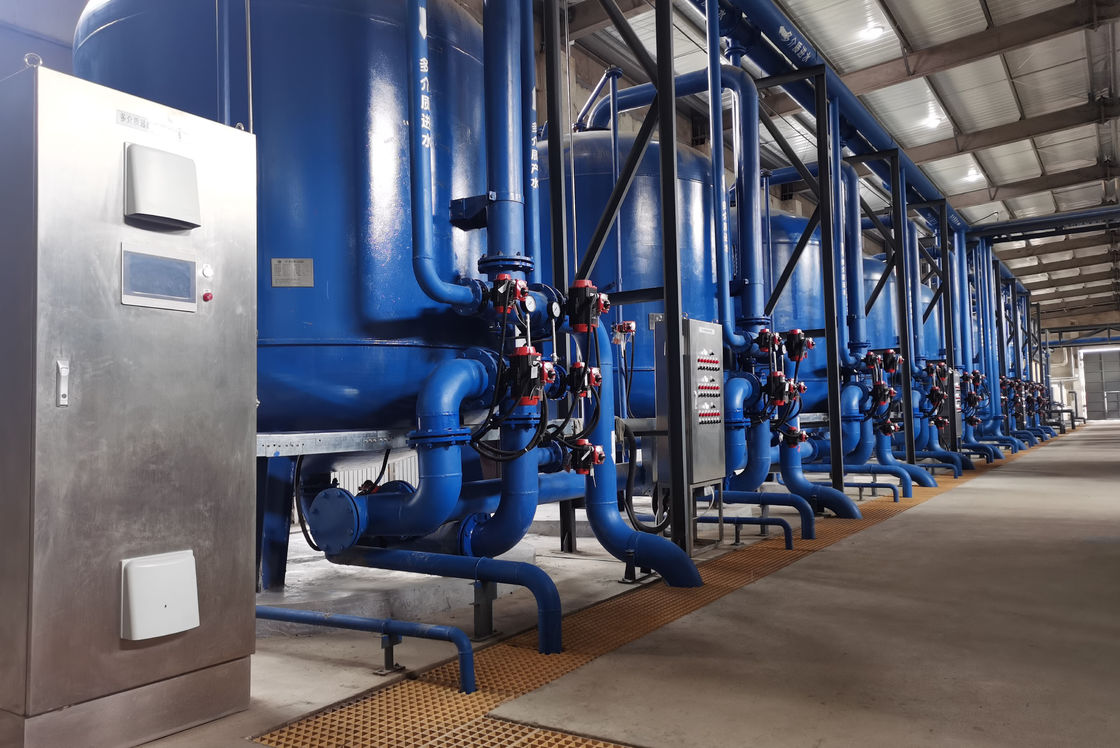 Industrial Iron Manganese Water Filter Water Treatment Multi Layer ...